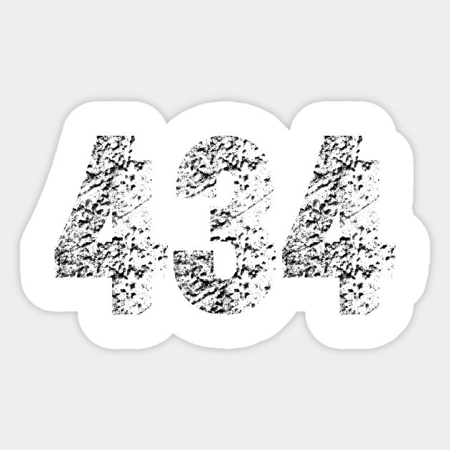 434 Area Code T-Shirts - 434 Area Code - Sticker | TeePublic